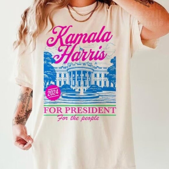 Gildan | Shirts | Kamala Harris 224 Kamala For White House And People ...